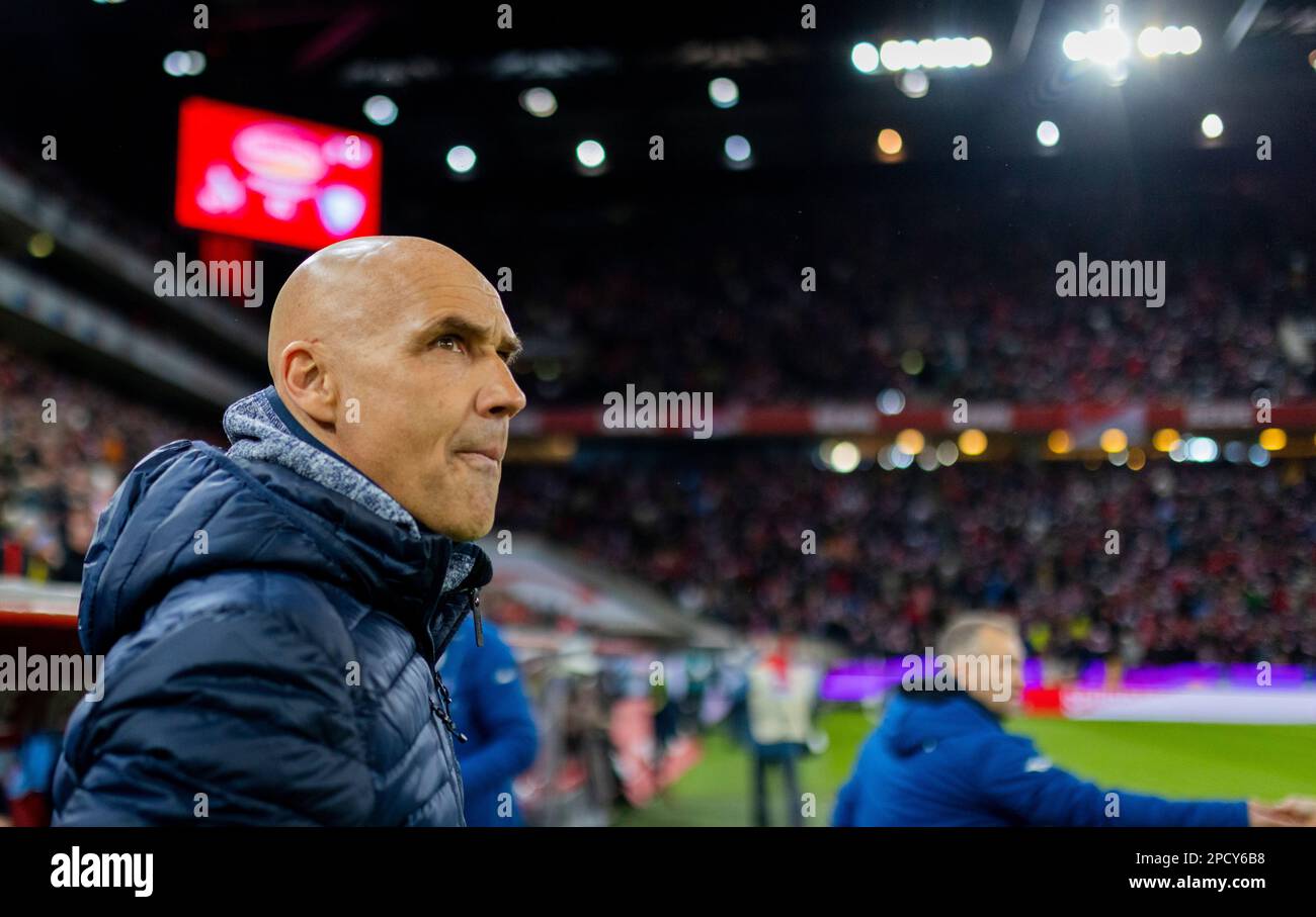 Köln, Deutschland. 10. März 2023. Trainer Thomas Leitsch (Bochum) 1. FC ...