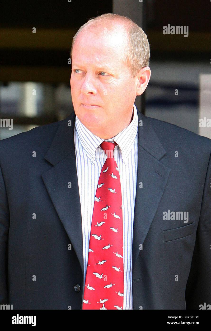 American Airlines First Officer James Yates leaves Trafford Magistrates ...