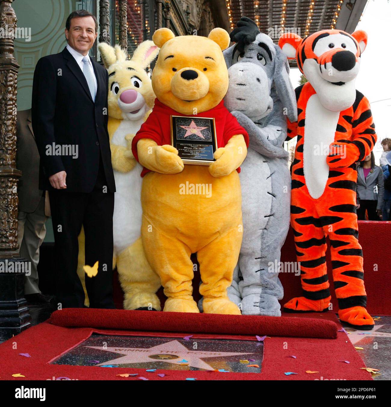 Robert Iger, president and CEO of the Walt Disney Company, poses for a ...