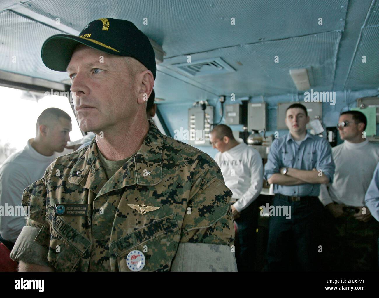 Brigadier General Kenneth J. Glueck Jr., chief of staff of the U.S ...