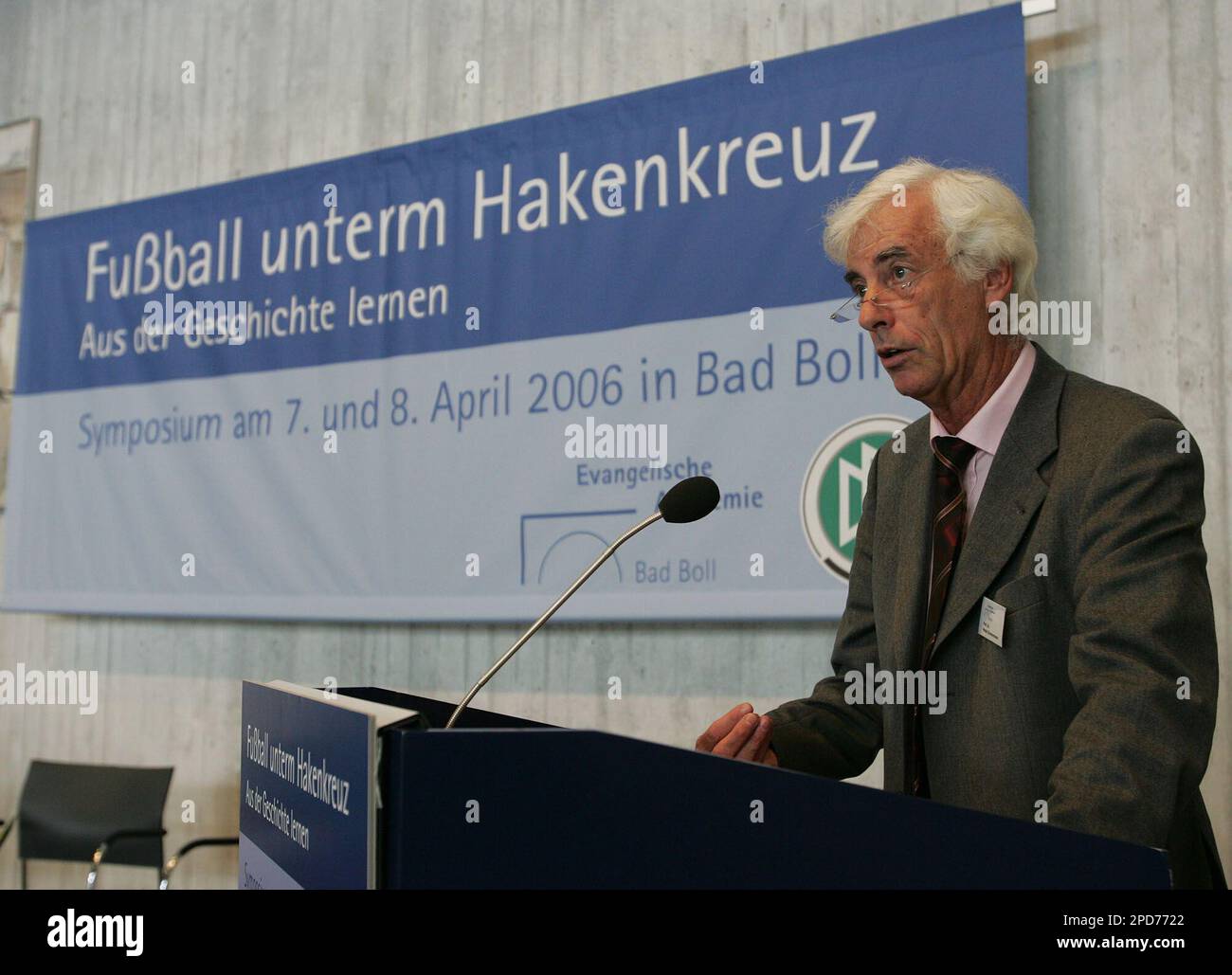 Moshe Zimmermann, Historiker der Hebraeischen Universitaet in Jerusalem ...