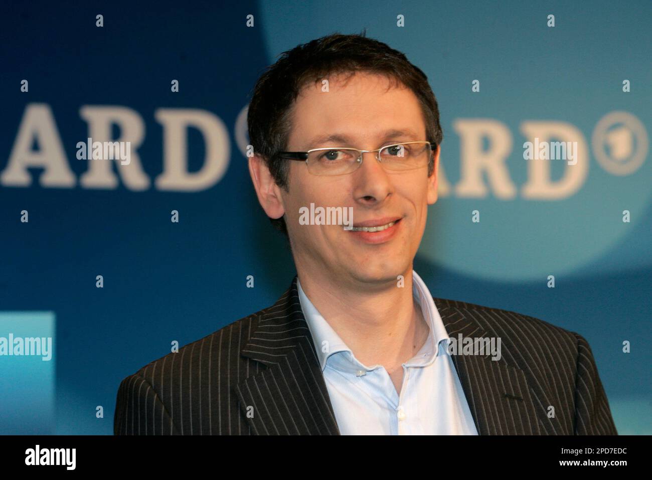 Der Sport-Kommentator der ARD Steffen Simon am Mittwoch, 5. April 2006 ...