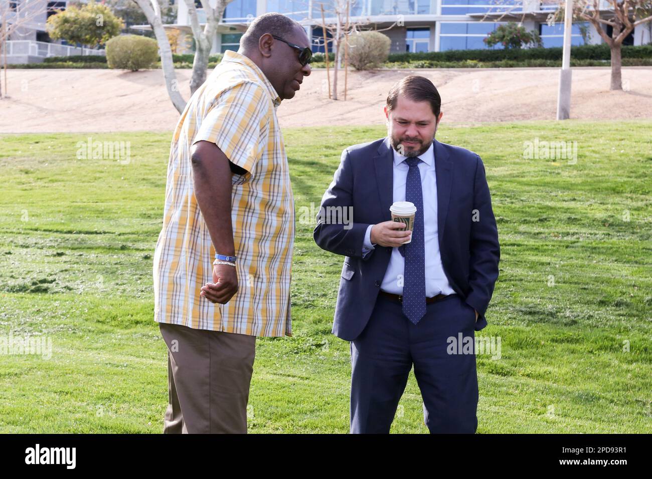 Tempe, Arizona, USA, am 14. März 2023. Der Kandidat des Senats von ...