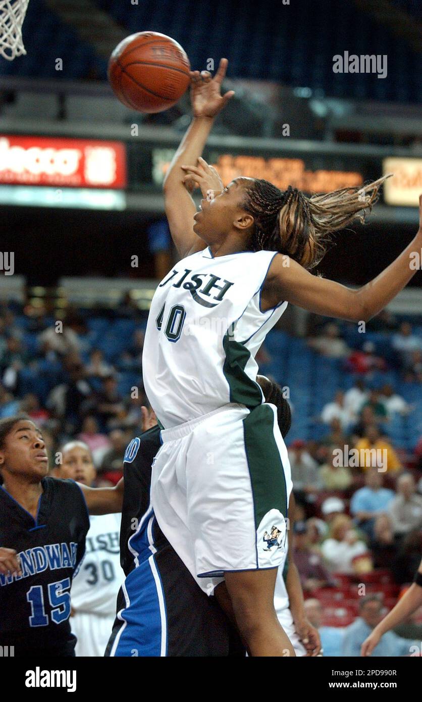 Sacred Heart Cathedral of San Francisco forward Tierra Rogers, right ...