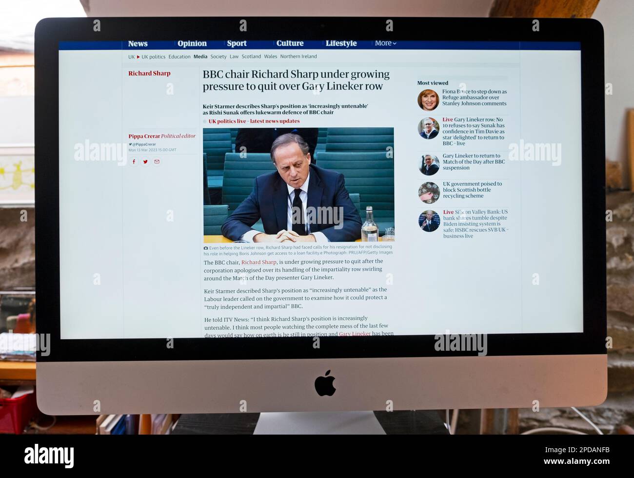 Bbc gary lineker -Fotos und -Bildmaterial in hoher Auflösung – Alamy