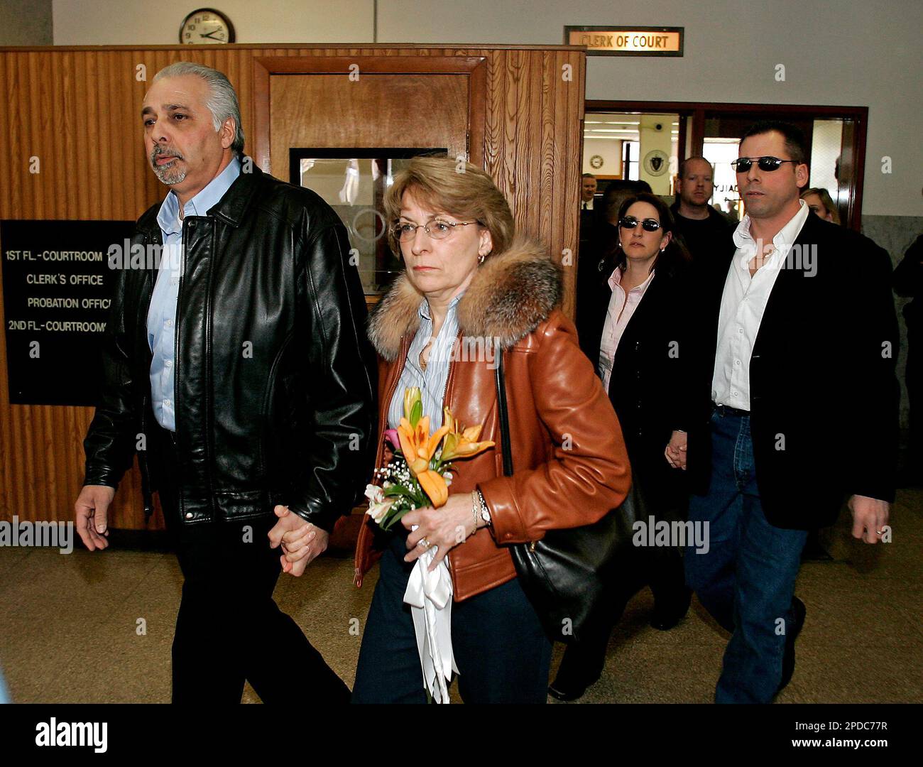 Priscilla and Joseph Matterazzo, Rachel Entwistle's mother and ...