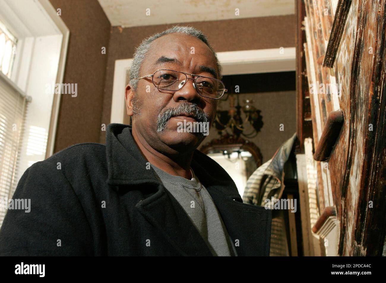 Thomas Miller is photographed in his home in West Philadelphia ...