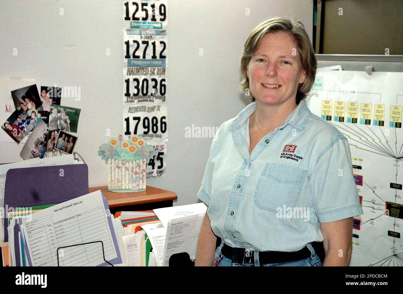 Laura Fowler Callaway, deputy chief of G-6 for the Gulf Region Division ...