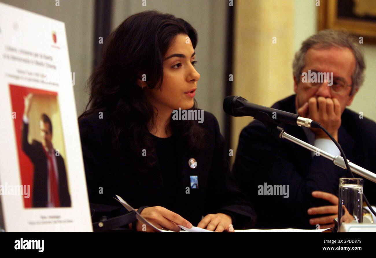 Nayla Tueni, daughter of slain anti-Syrian journalist and legislator ...