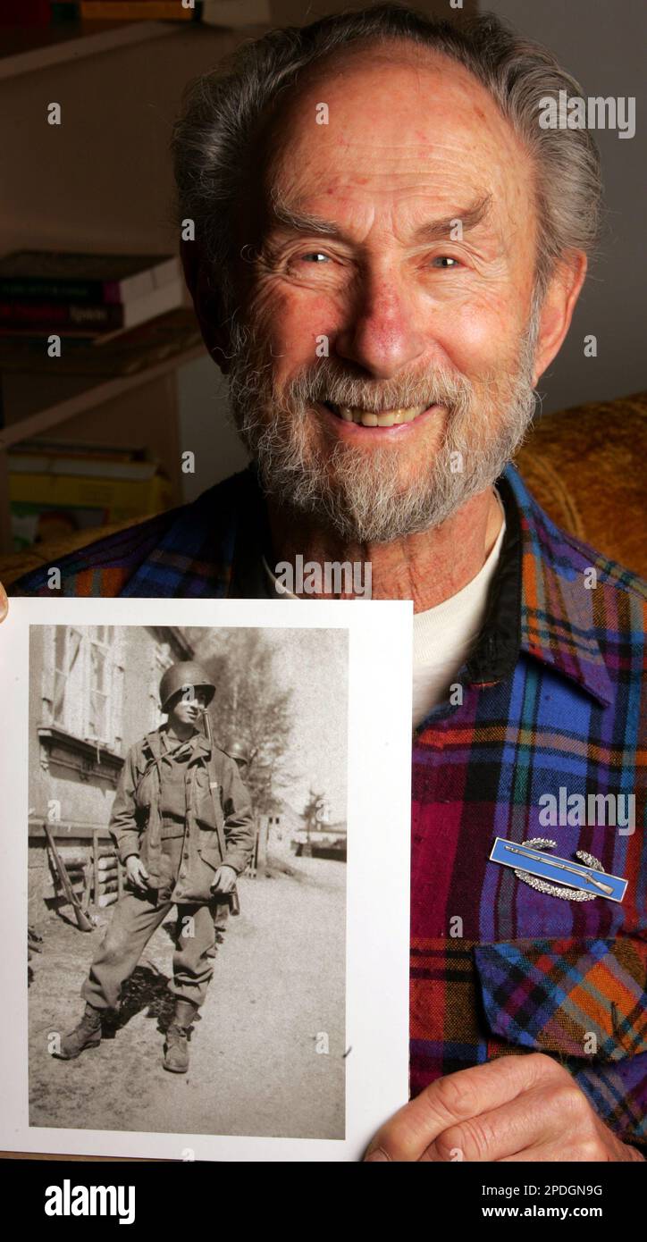 Jay Wenk, 79, poses in his Woodstock, N.Y., on Thursday, Dec. 7, 2005 ...