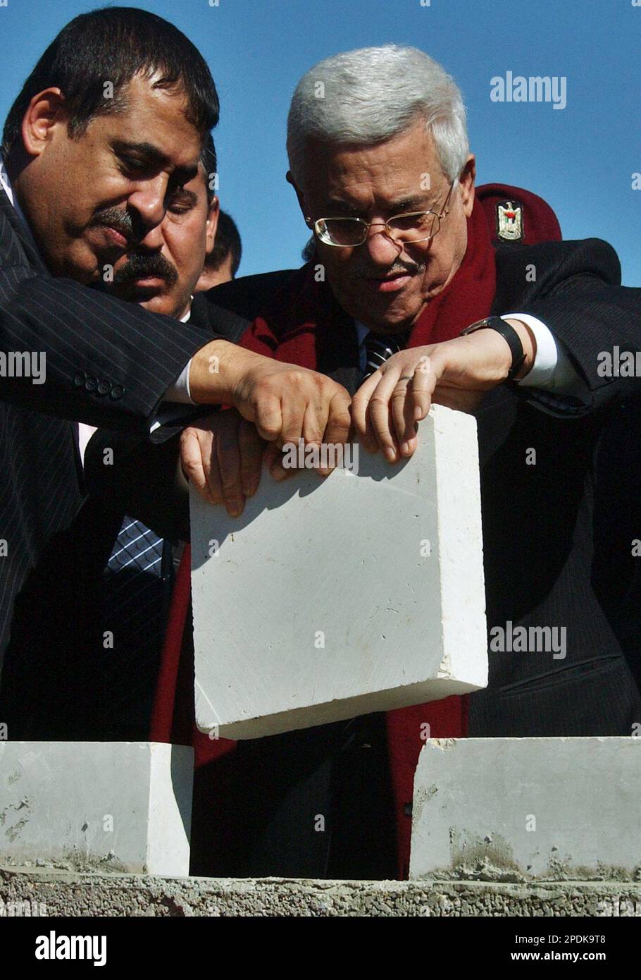 Palestinian Authority President Mahmoud Abbas, also known as Abu Mazen ...