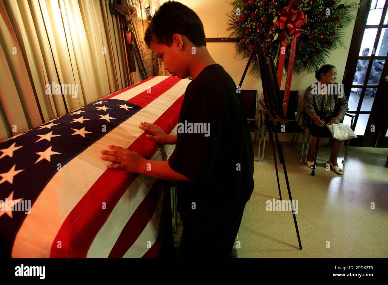 Keaven Diaz, the nephew of U.S. Army Sgt. 1st Class Ramon Acevedo ...