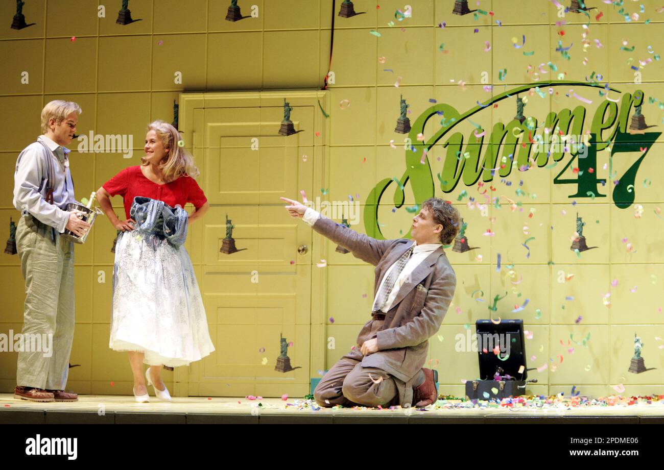 Matthias Klink in der Rolle des Stingo, Angelika Kirchschlager als ...