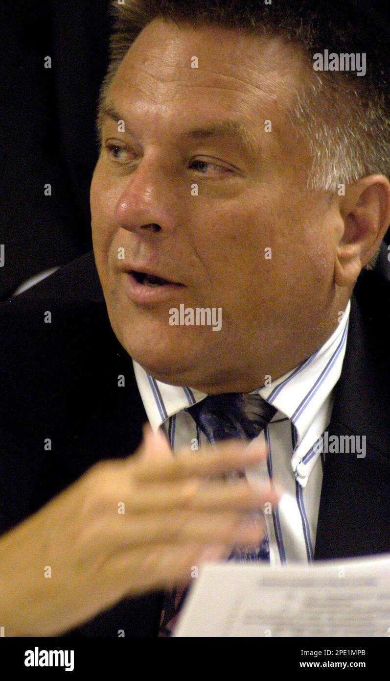 Rep. Paul Stam, R-Wake, speaks during a House Judiciary committee ...