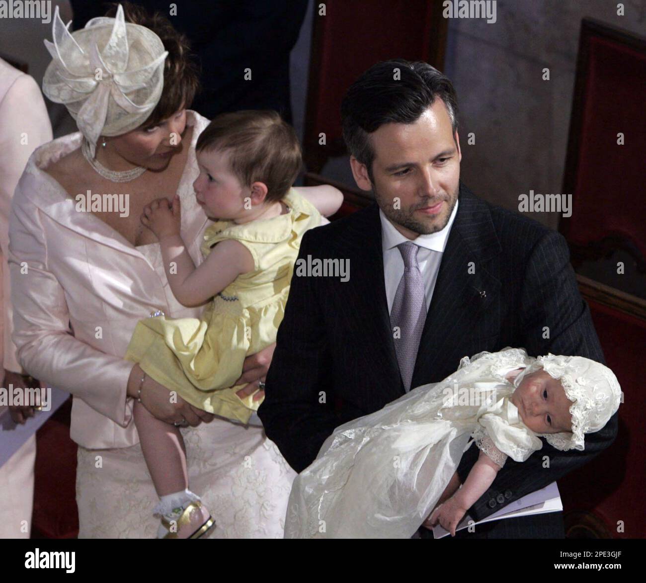 Ari Behn with his daughter Leah Isadora, right, and his wife, Princess ...