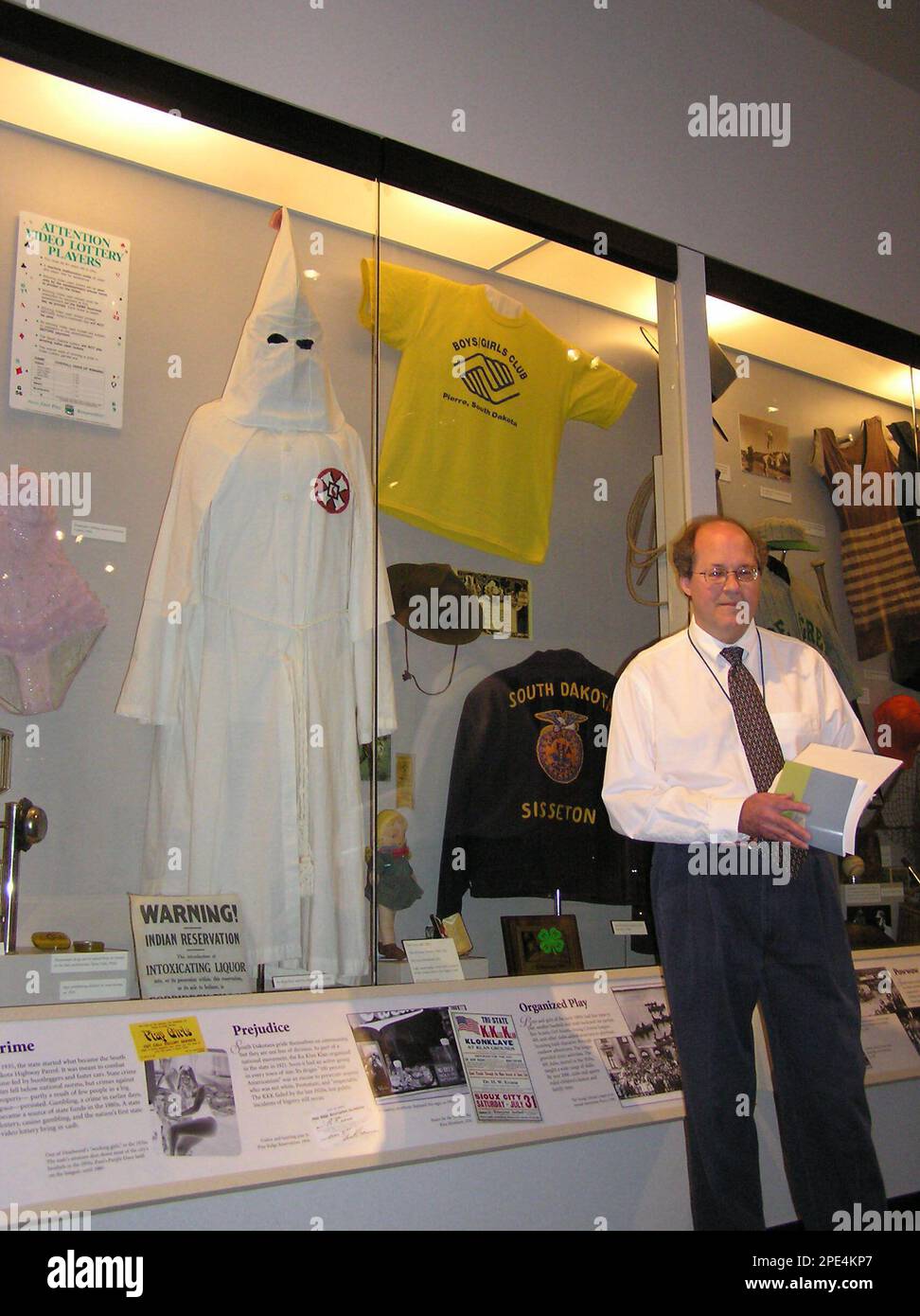 David Hartley, museum director for the South Dakota Cultural Heritage ...