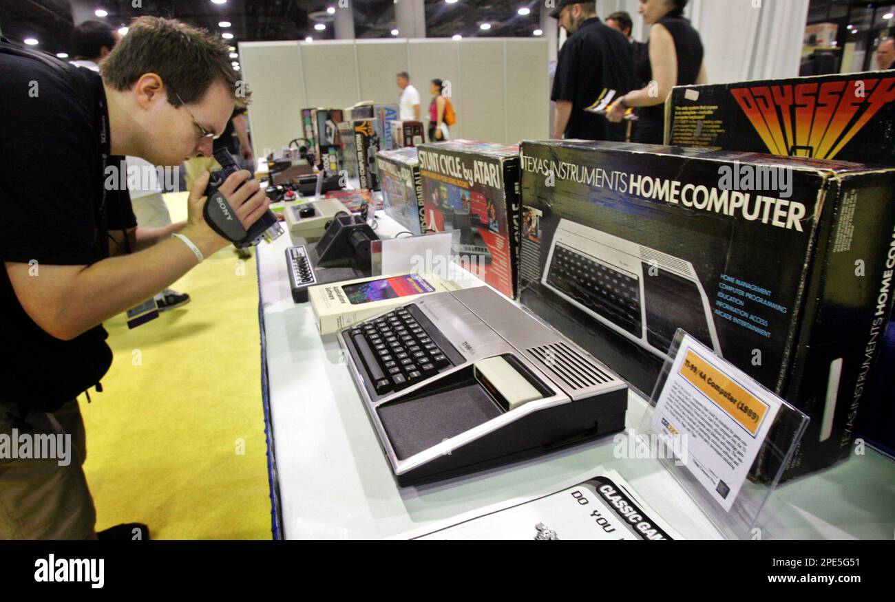 A visitor shoots video of what amounts to antiques in the world of ...