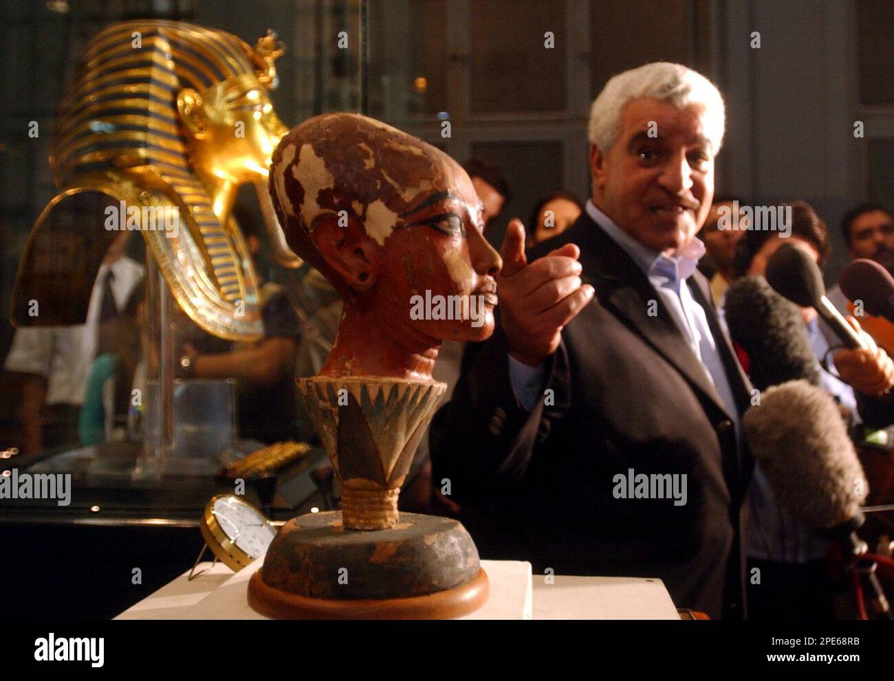Zahi Hawass, secretary-general of the Egypt's Supreme Council of ...