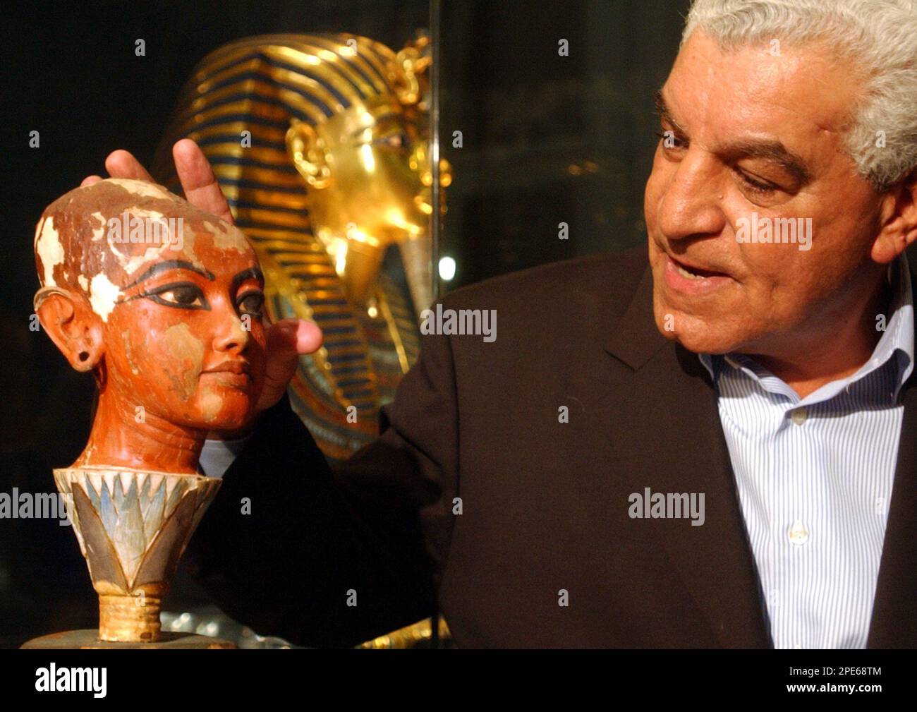 Zahi Hawass, secretary-general of the Egypt's Supreme Council of ...