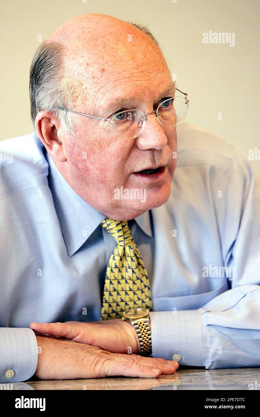 Wayne Murdy, chief executive officer of Newmont Mining Corp., the world ...