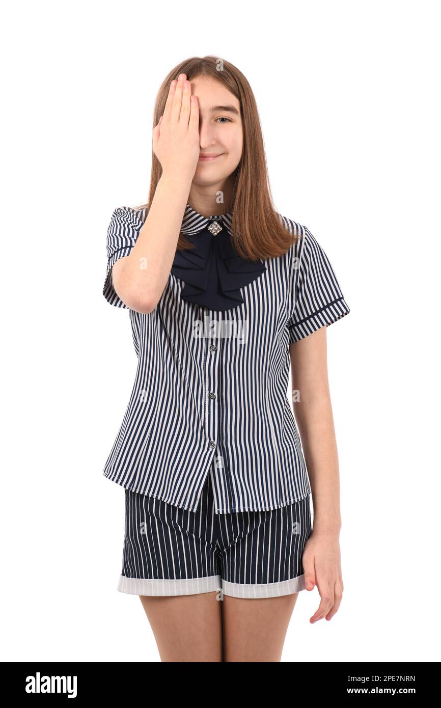 Handbedeckung auge -Fotos und -Bildmaterial in hoher Auflösung – Alamy