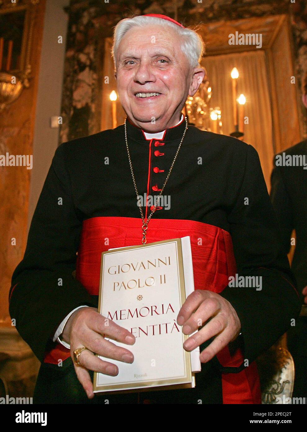 Cardinal Joseph Ratzinger, head of Vatican Congregation for the ...