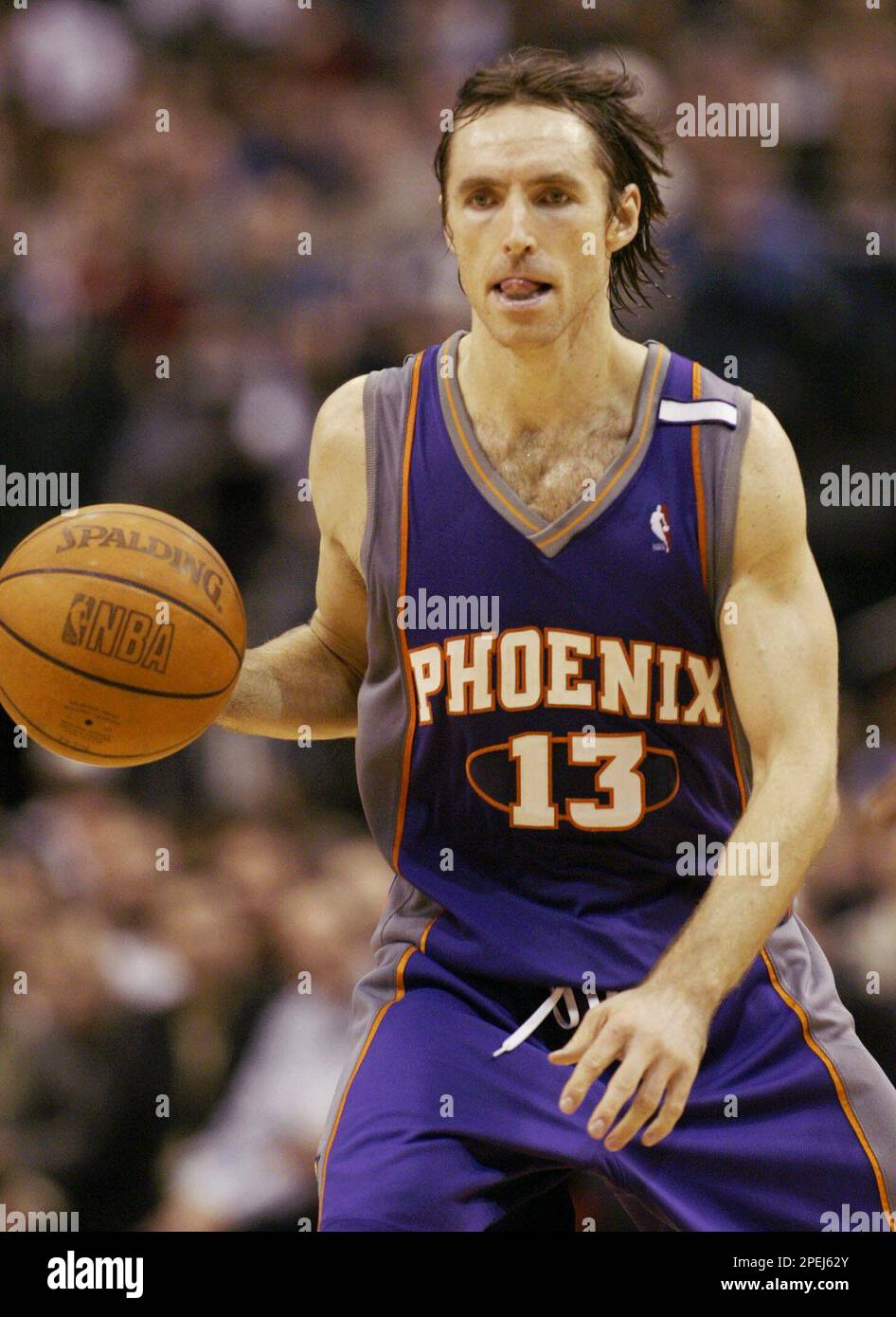 Former Dallas Mavericks guard and current Phoenix Suns guard Steve Nash ...