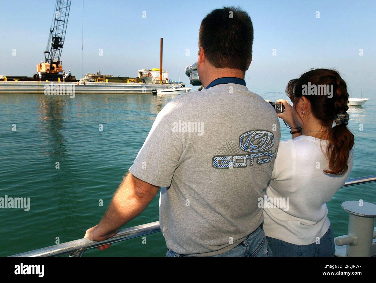 ** ADVANCE FOR THE WEEKEND OF NOV 6-7 ** Lorna, right, and Matthew ...