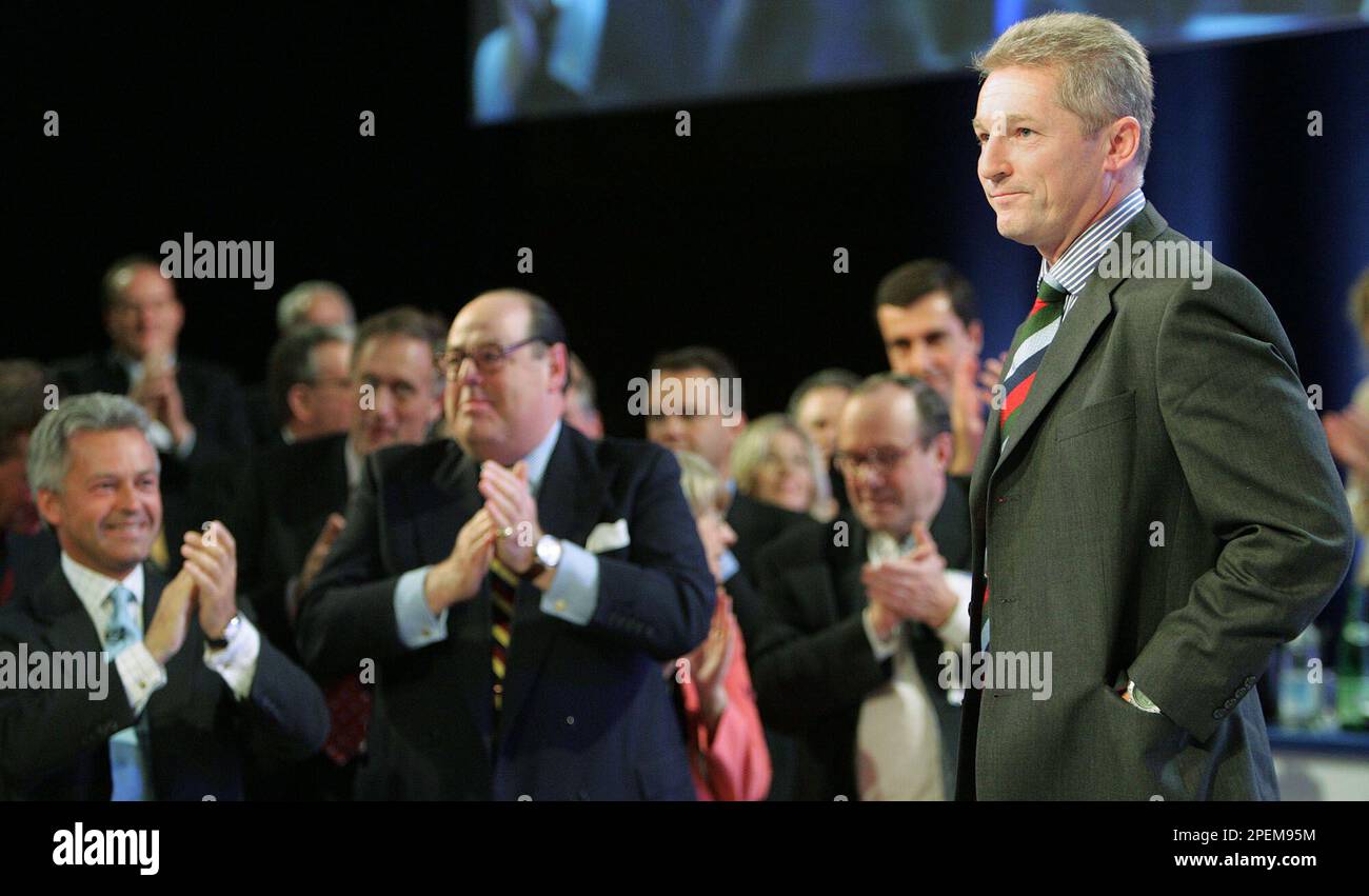 Conservative Shadow International Development Secretary Alan Duncan ...