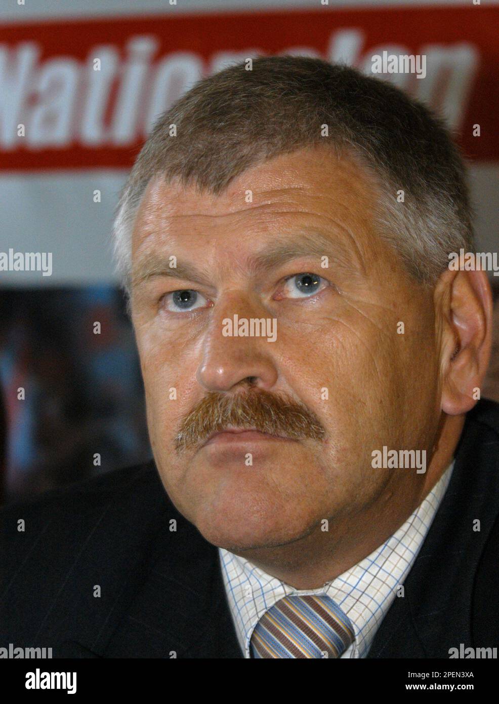 Udo Voigt, Bundesvorsitzender der NPD (Nationaldemokratische Partei ...