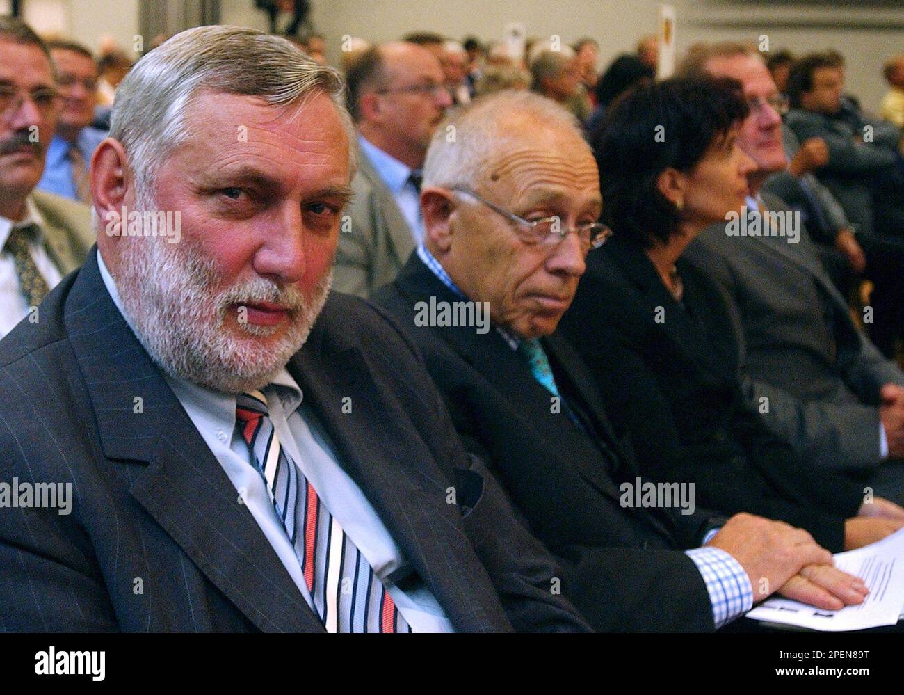 Der oesterreichische EU-Agrarkommissar Franz Fischler, der fruehere ...