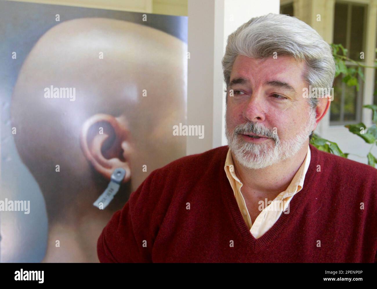 Filmmaker George Lucas, pictured at his Skywalker Ranch in Nicasio ...