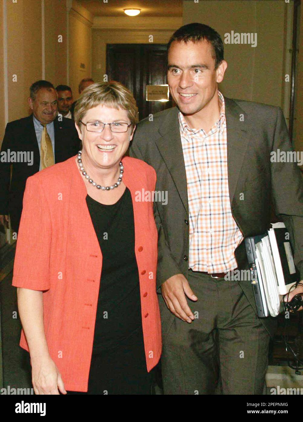 Sozialstaatssekretaerin, FPOe Obfrau Ursula Haubner und ...