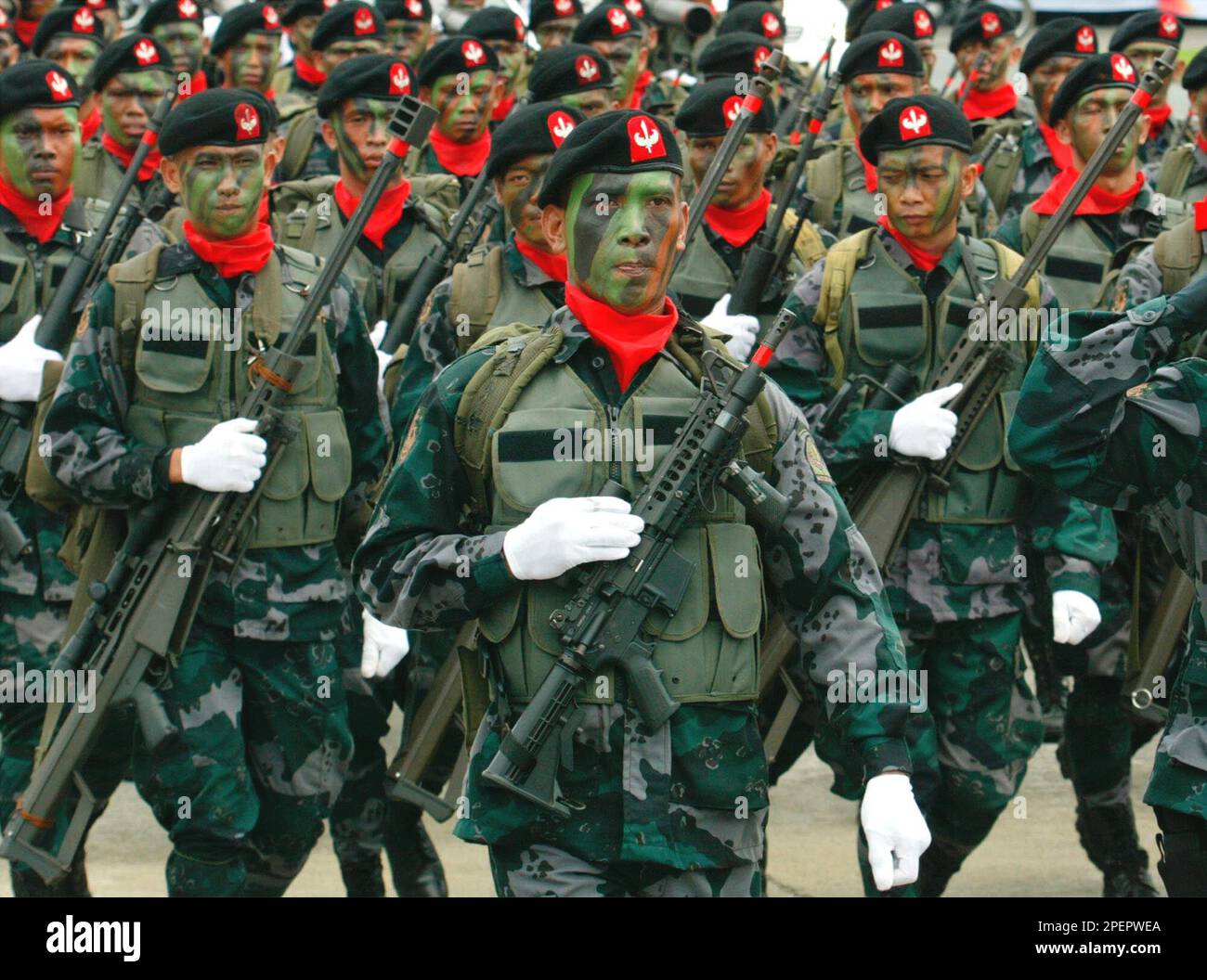 Philippine National Police's Special Action Forces, an elite commando ...