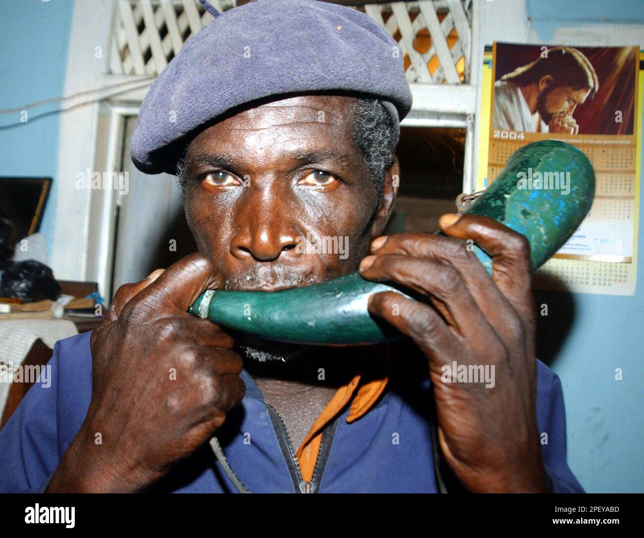 Ralston Reid, a 51-year-old yam farmer and one of three candidates ...