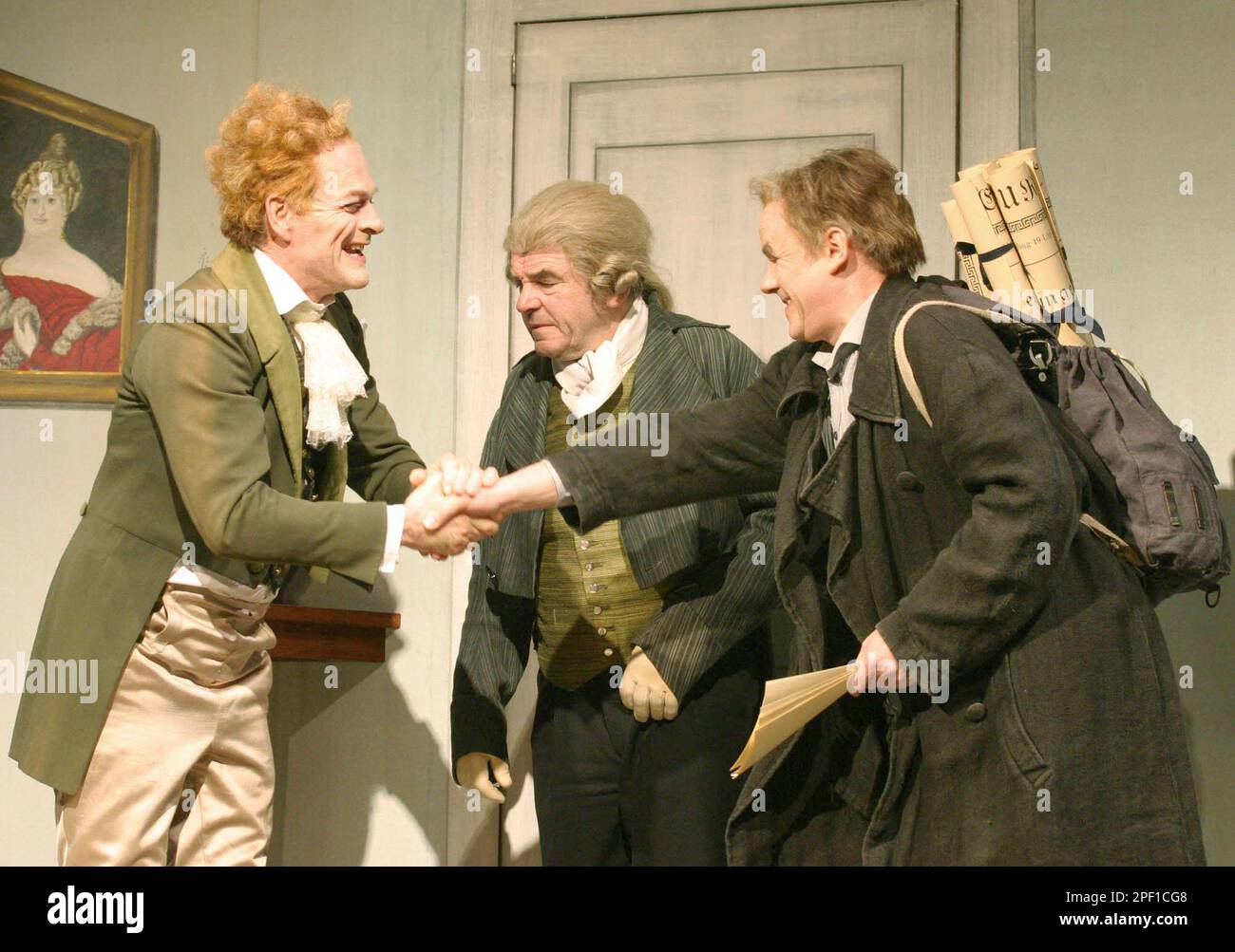 Paul Wolff-Plottegg in der Rolle des Kieselbach, Branko Samarowski sein ...