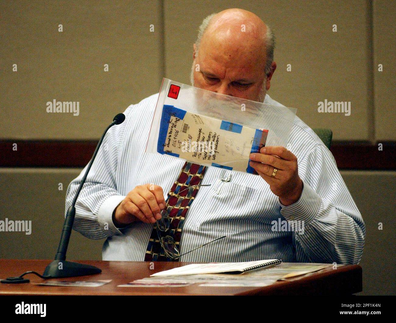 Prosecution witness Art Blankenship, former pastor for the Blagg family ...