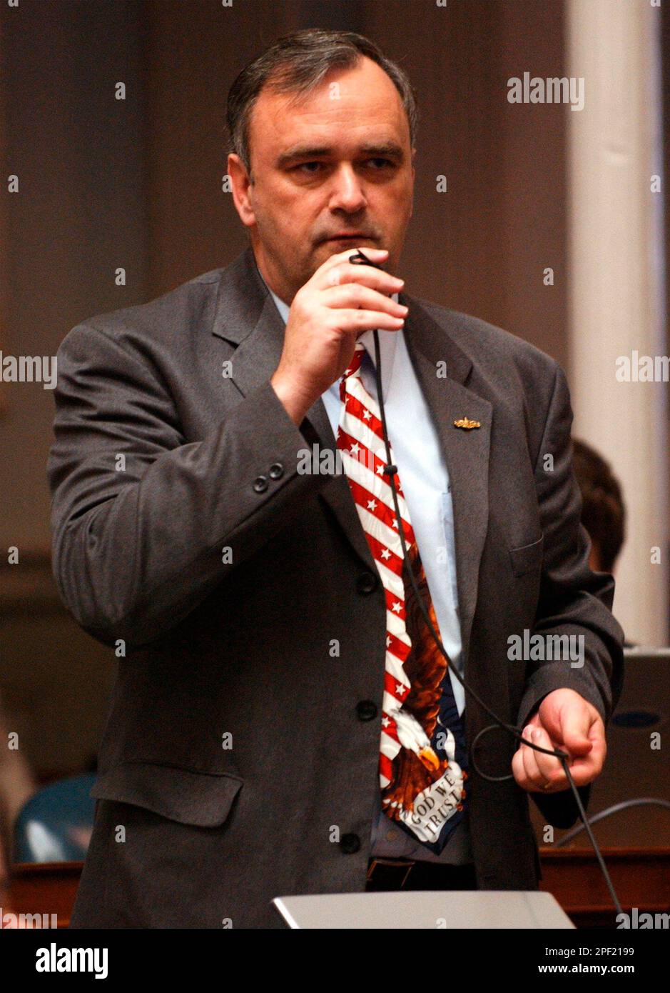 Del. Mark L. Cole, R-Spotsylvania, objects to a motion to honor ...