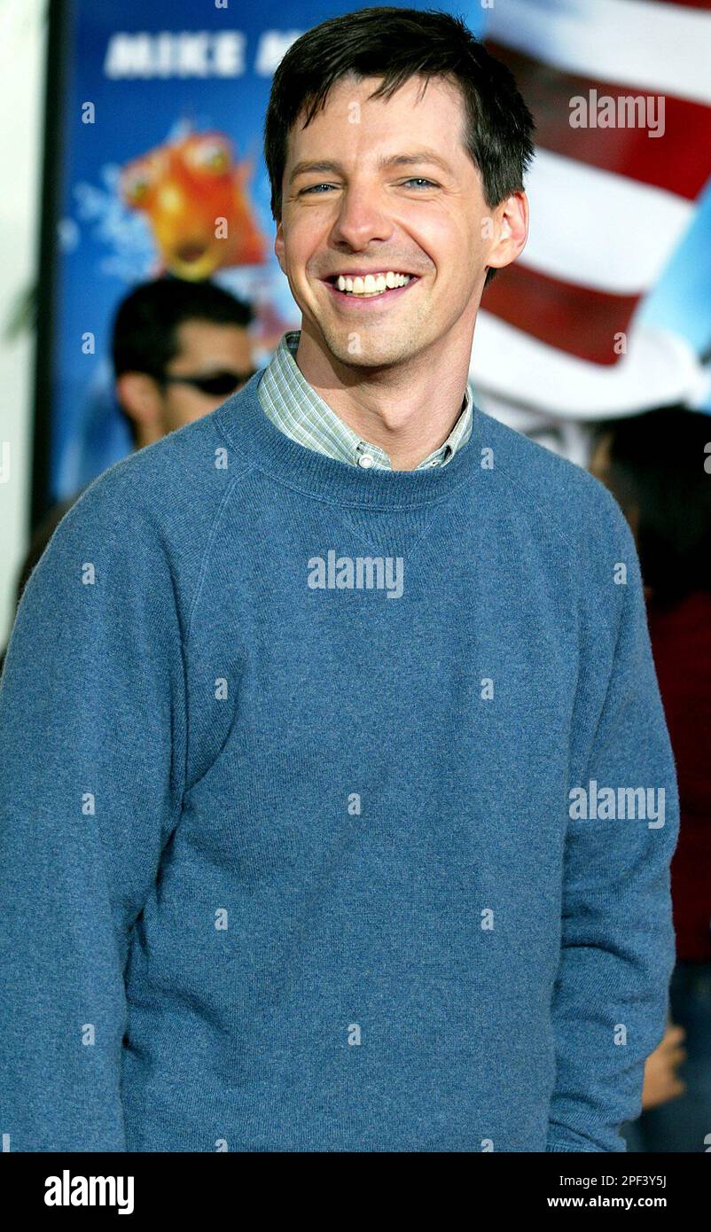 Sean Hayes, who stars in the film "Dr. Seuss' The Cat in the Hat ...