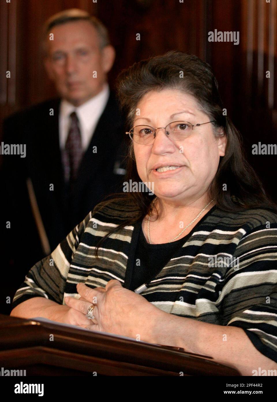 Sandra Rachal, chairwoman of the Sokaogon Chippewa Community Mole Lake ...