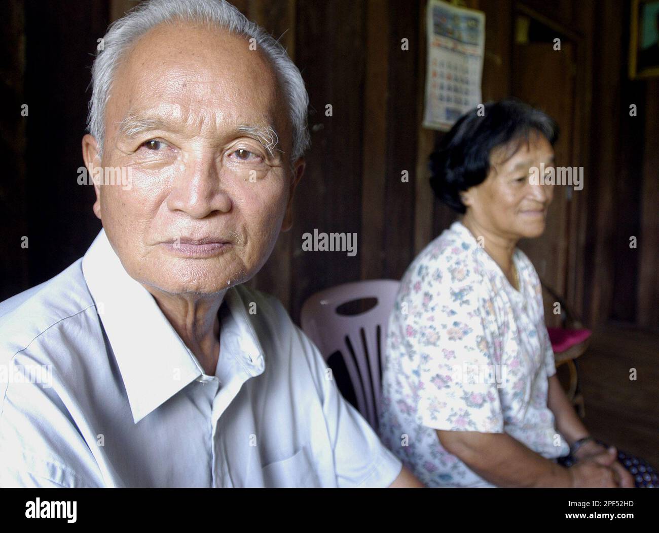 Noun Chea, 78, considered by many to be second in command of the Khmer ...