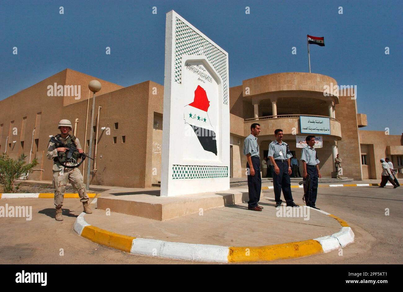 A U.S. Army soldier belonging to the 2nd squad of the Second Armored ...