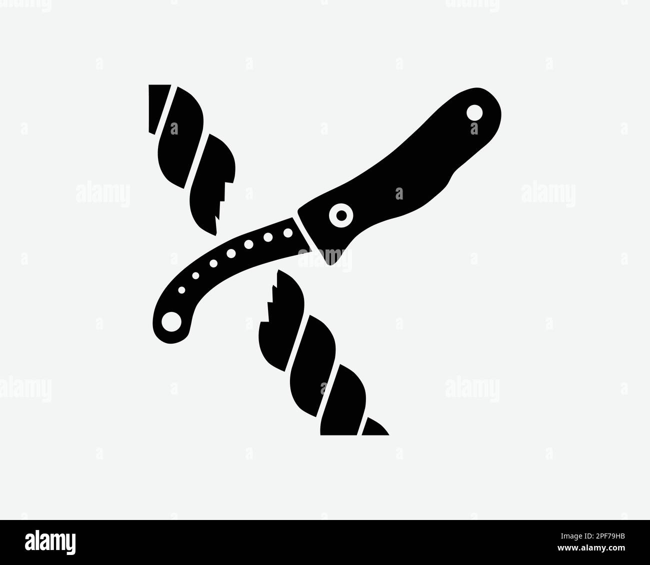 Rettungsweste Taschenstift Klappmesser Schneideseil Schwarz Weiß ...