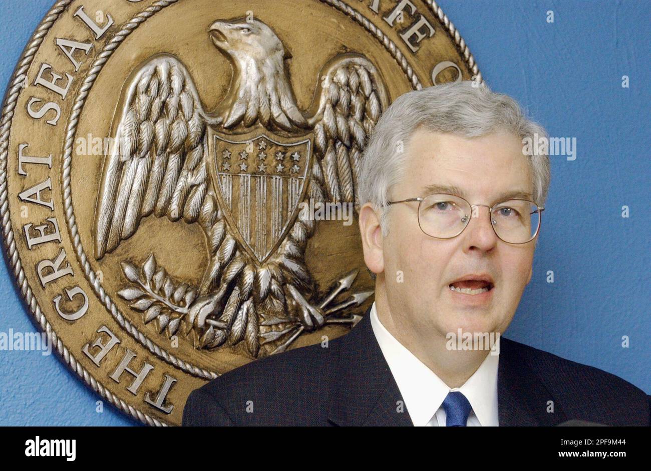 Mississippi Secretary of State Eric Clark announces at a news ...