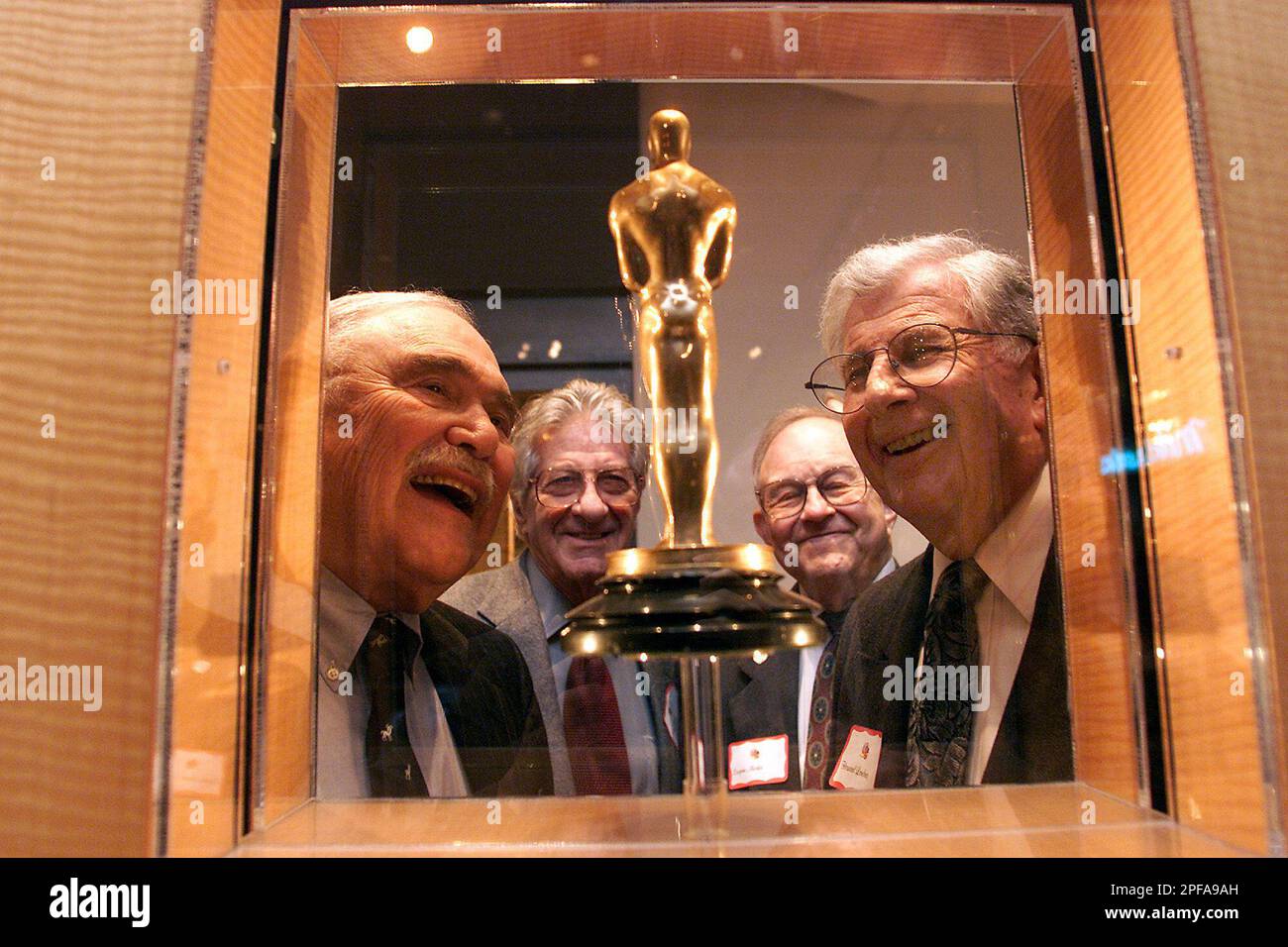 Dan Cahn, left, Gene Markes, Harry Harris and Howard Linderis, right ...