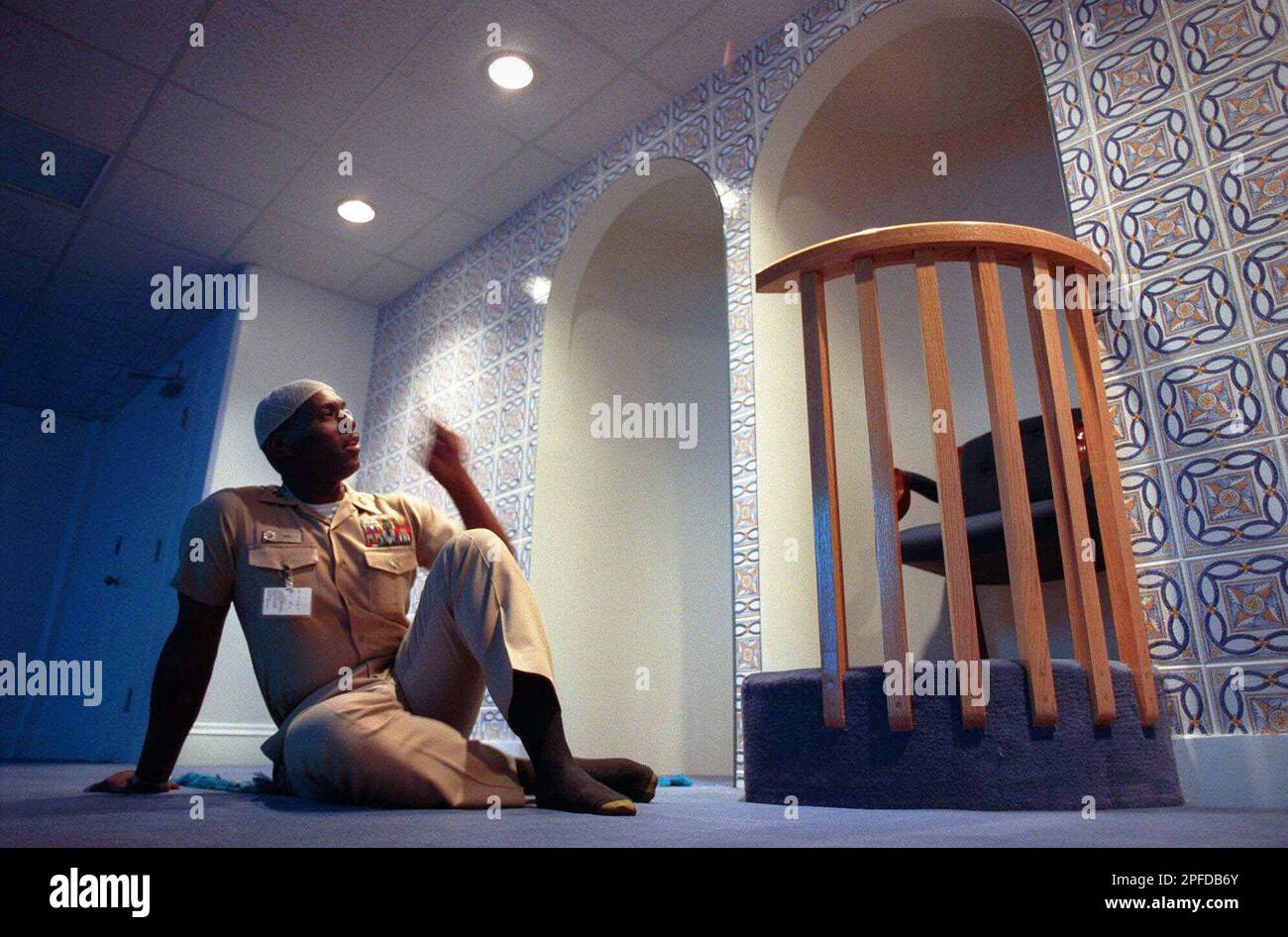 Lt. Malak Ibn Noel Jr., the mosque's imam, or religious leader, and the ...