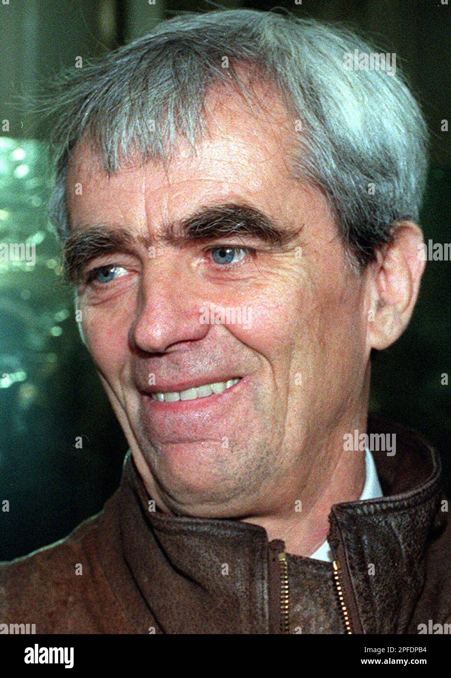 Hans-Christian Stroebele, defence lawyer of the lead defendant ...