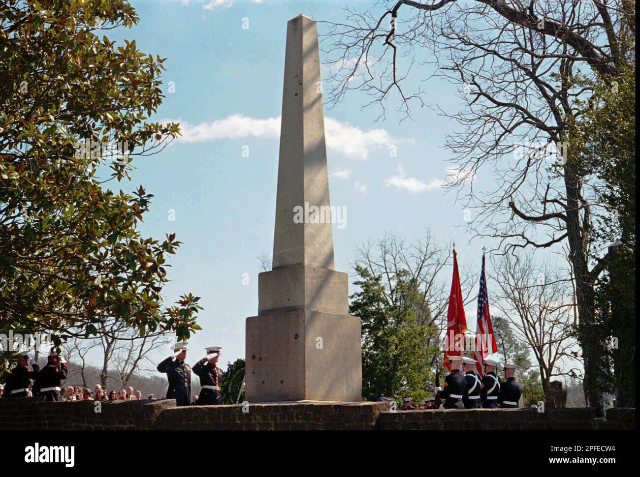 General Robert R. Blackman, left, and Sergeant Major John Mersino ...