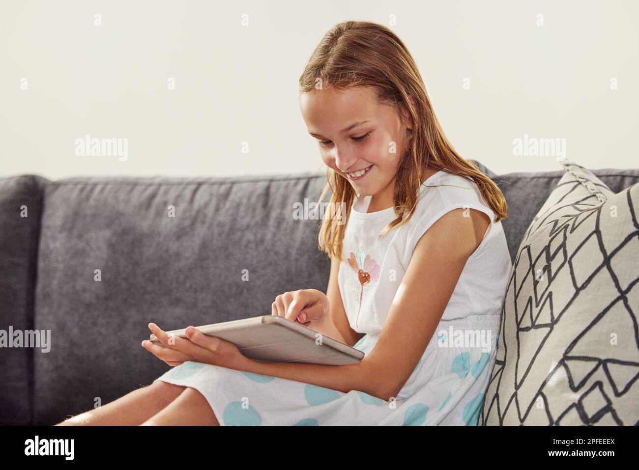 Lernen durch das Zeitalter der Technik. Ein bezauberndes kleines ...