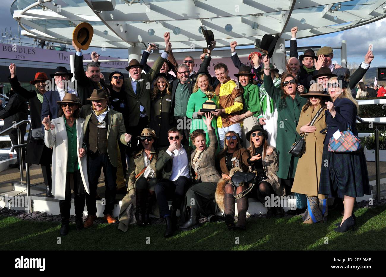 Boodles Cheltenham Gold Cup Gewinner des Jockey Paul Townend mit dem ...